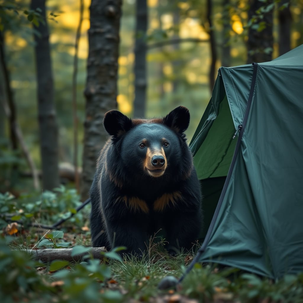 What to Do if You Spot a Bear Near Your Campsite